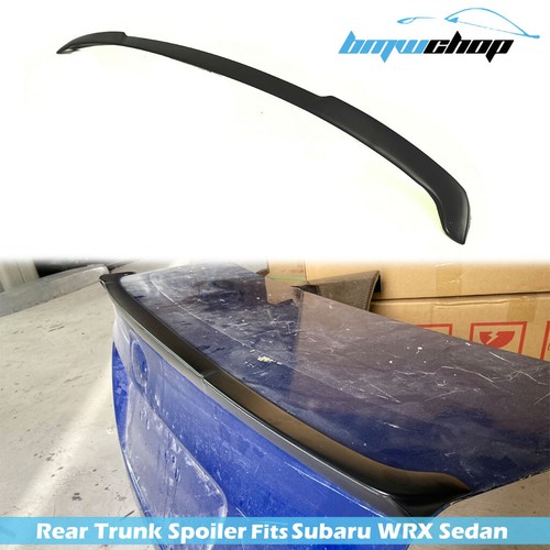 Fit For 16-21 Subaru WRX STI Saloon R Style Rear Trunk Spoiler Wing ...