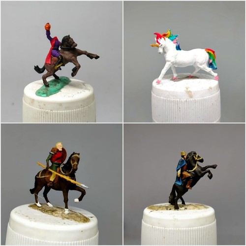 Viking Headless Unicorn Horse HO 1/87 miniature figure NO PREISER | eBay