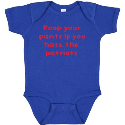 Buffalo Bills Fan Poop Your Pants if you Hate The Patriots Baby ...