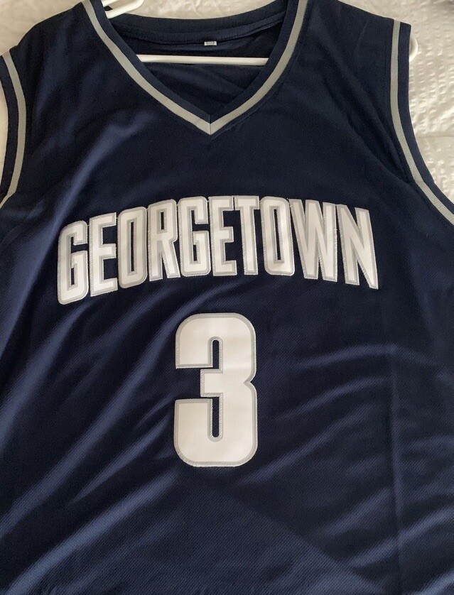 Allen Iverson Georgetown Hoyas NCAA Basketball Jersey #3 Men’s XL ...