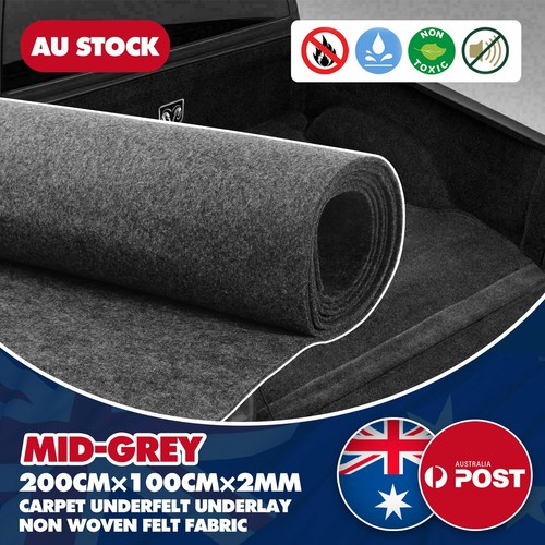 2m² Premium Car Underlay Sound Deadening Proofing Moulded Carpet DIY ...