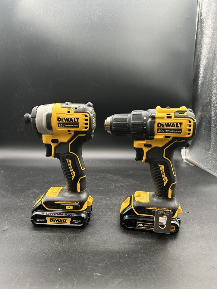 DEWALT ATOMIC Compact Drill Set DCK225D2 (READ!!) | eBay
