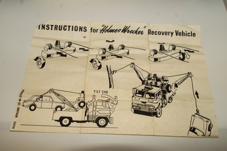 Corgi Major Holmes Wrecker model 1142 with opened box | eBay UK