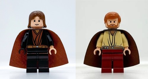 Brick Rebellion Lego TCS ROTS Anakin Skywalker and Obi Wan Kenobi | eBay