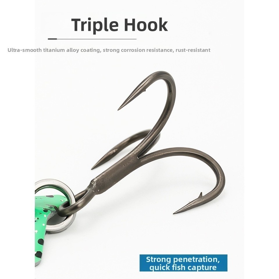 Spinner Baits Bass Fishing Realistic Fish Body High-frequency Vibration ...