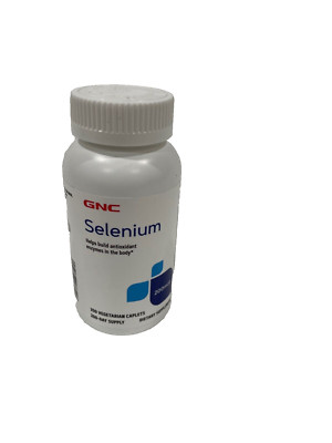 GNC Selenium 200mcg 200 Vegetarian Caplets(EXP:02/2026) | eBay