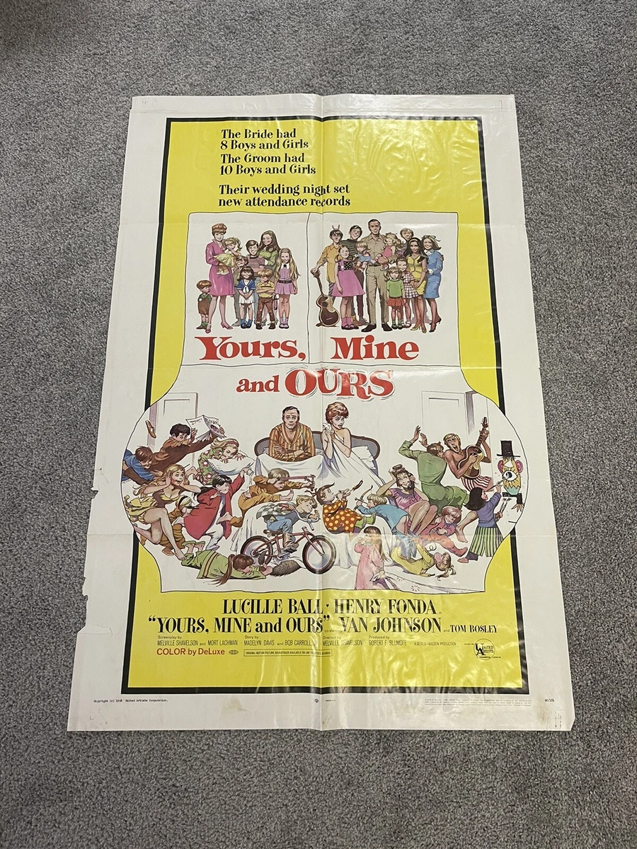 Yours Mine And Ours 1968 Poster