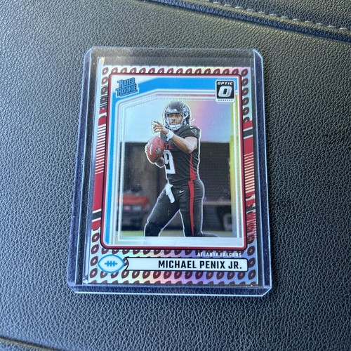 Michael Penix Jr 2004Donruss NFL OPTIC FOOTBALL EMOJI PRIZM RATED ...