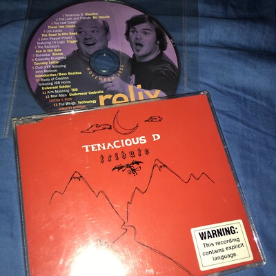 Tenacious D CD LOT Relix + Tribute Australia Import 5 Track CD 2002 ...