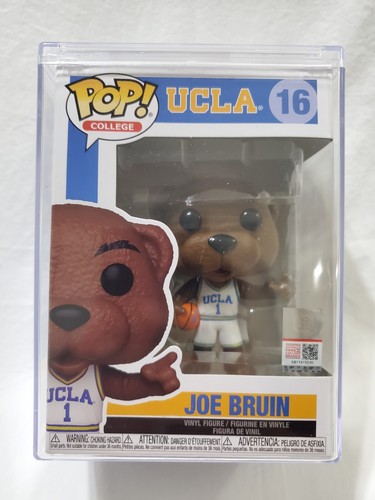 Funko Pop! JOE BRUIN UCLA #16 Vinyl Figure w/Premium Protector Case ...