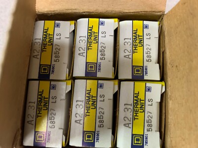 LOT OF 6 NEW IN BOX SQUARE D RELAY A2.31 | eBay