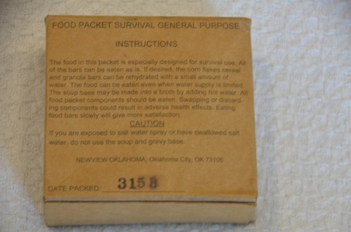 US Military Issue Food Packet Survival General Purpose UNOPENED | eBay
