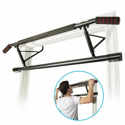 Pull Up Door Frame Steel Exercise Bars - Chin Ups Fitness Push Doorway ...