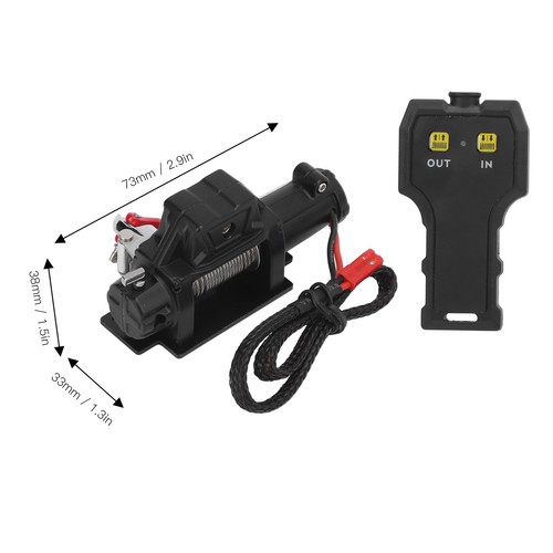 Automatic Winch With Handheld Remote Controler Single Motor Universal ...