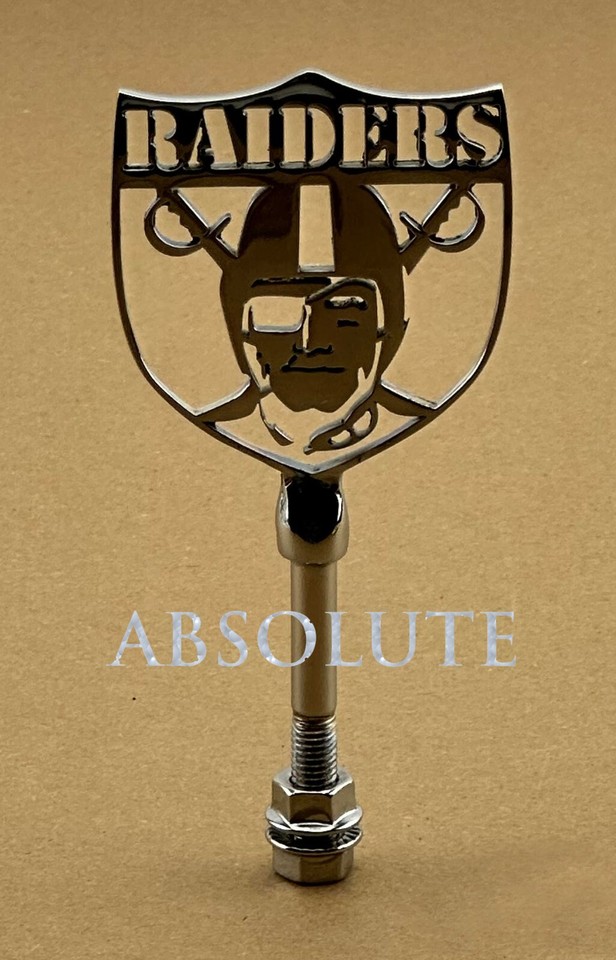 ABSOLUTE CUSTOM LASER CUT RAIDERS DESIGN LOLLIPOP LOWRIDER ACCESSORY ...