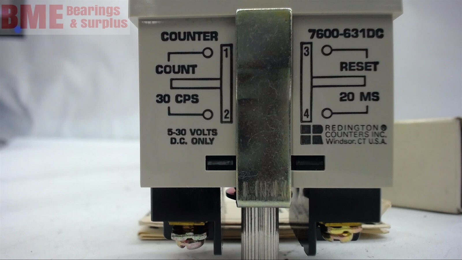 Redington 7600-631Dc Panel Mount Counter 5-30 Volts Dc | eBay