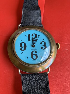 Mercedes Clock Vintage, special blue color Made In Germany , Vintage ...