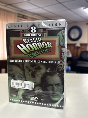 Classic Horror Collection - 8 Pack (DVD, 2004, 8-Disc Set) Brand New ...
