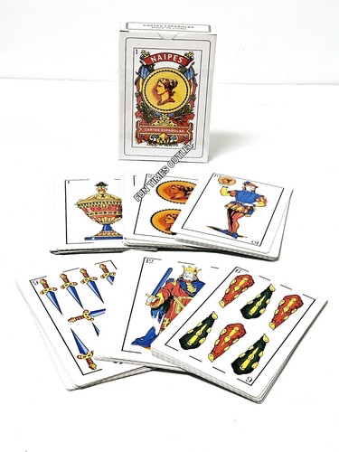 Mexican Spanish Playing Cards Game Bingo Tarot Baraja Card Game King ...