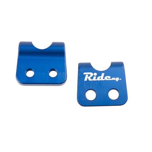 Ride Engineering Billet Aluminum Brake Line Clamp Blue For Honda ...