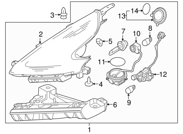 2629789900 Nissan Bulb-xenon 2629789900, New Genuine OEM Part | eBay