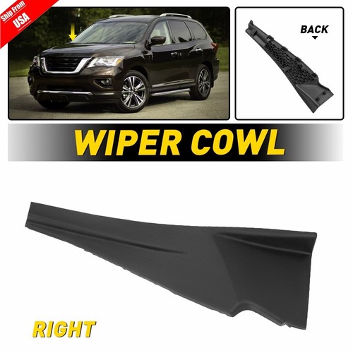 Windshield Wiper Cowl Extension Trim Front Passenger For Nissan ...
