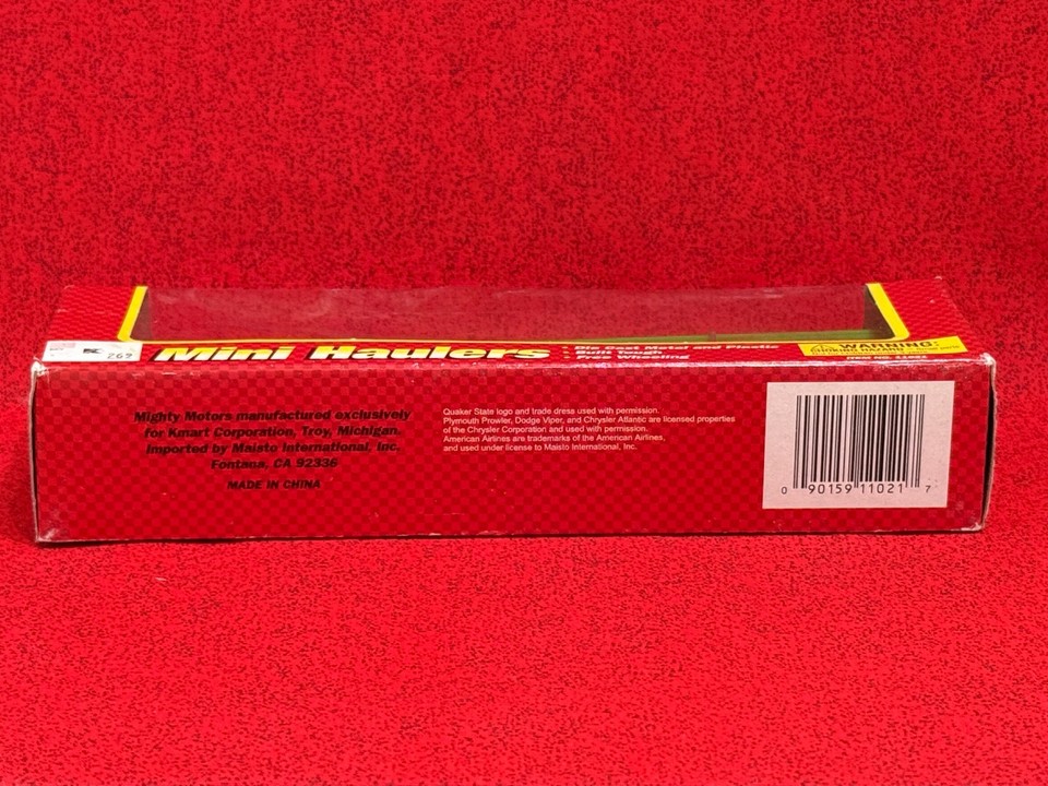 MIGHTY MOTORS MINI HAULERS SEMI RIG TRAILER TRUCK DIE CAST METAL ...