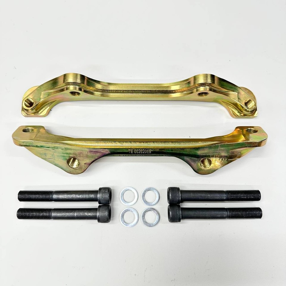 BMW M5/M6 E60/E63 brake caliper adapters to install F10 M5 front ...