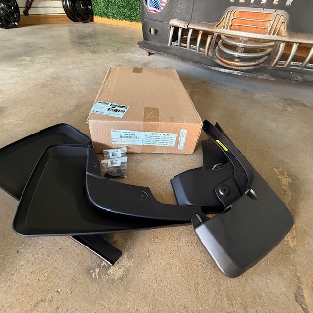 (1) Genuine Toyota 4Runner Mudguards PT769-89110 same as dealership | eBay