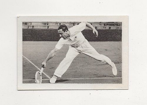 55/285 SAMMELBILD DANIEL PRENN TENNIS DAVIS - CUP - SPIELE JAHR 1929 | eBay