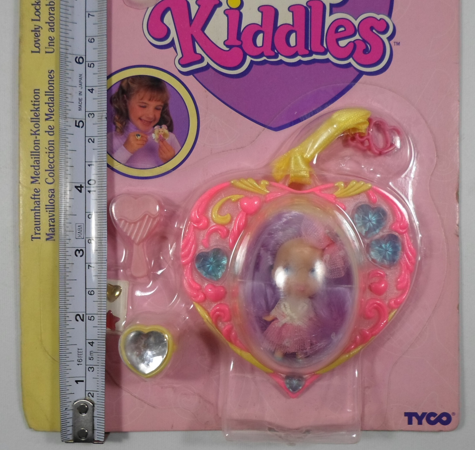 Vintage 1994 2" Liddle Kiddles Lovely Locket Tracy Tea Party Doll TYCO ...