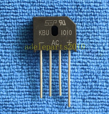 10pcs KBU1010 KBU-1010 ORIGINAL 10A 1000V Bridge Rectifier NEW | eBay