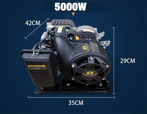 5 KW Electric Vehicle Range Extender Generator DC60v Silent Three Four ...