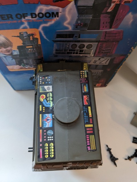1984 Mattel Marvel Secret Wars Tower of Doom Playset CAS 80 for sale ...