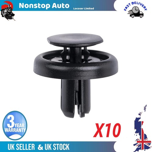 10X Bumper Wheel Arch Inner Lining Splashguard Clips For TOYOTA Hilux ...