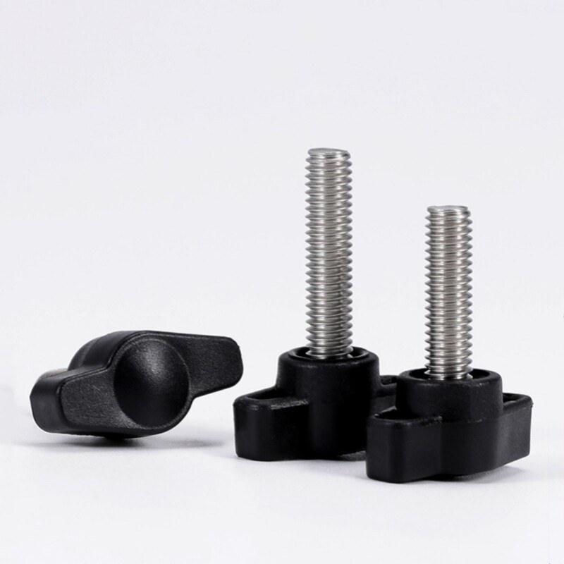 Wings Knob Male M4 M5 M6 M8 Clamping Thumb Screw Wing Nut Drill Router ...