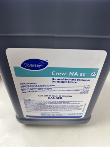 Diversey Crew NA SC Non‑acid Bowl & Bathroom Cleaner 2.5 L 5546264 for ...