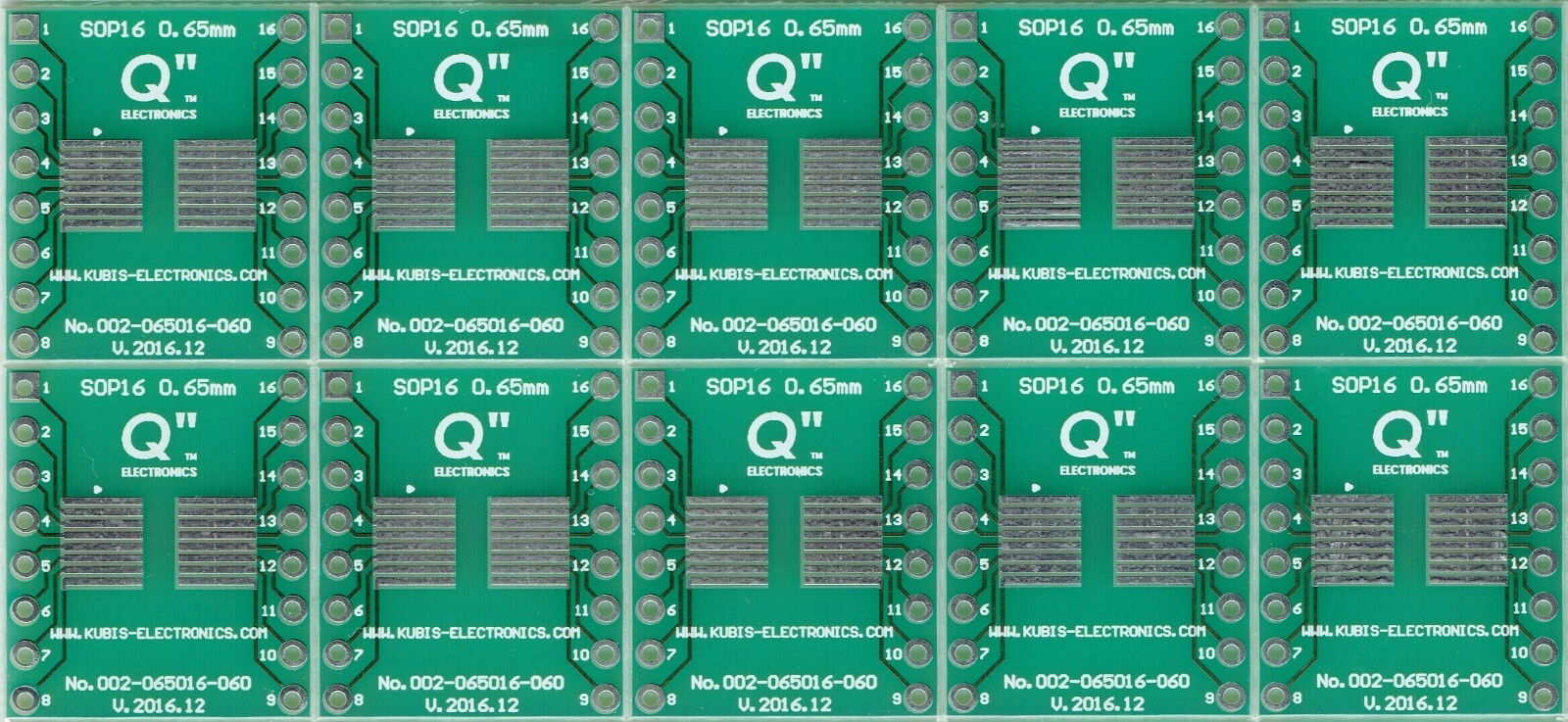 TSSOP16,SSOP16,LSSOP16,TFSOP16,VMFP16 0.65mm(0.026") to DIP 0.6" - 10 ...