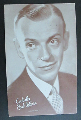 Fred Astaire Actor Arcade Exhibit Card | eBay