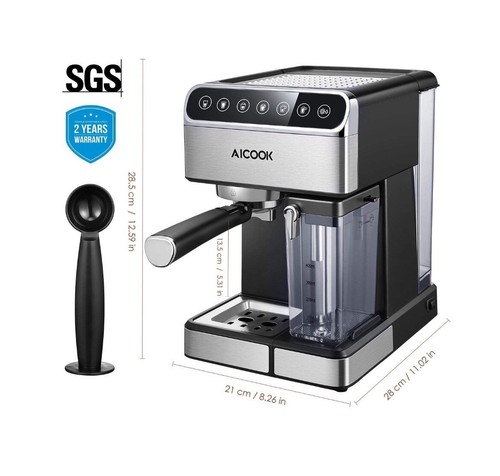 AICOOK ESPRESSO AND AUTO-CAPPUCCINO COFFE MAKER | eBay