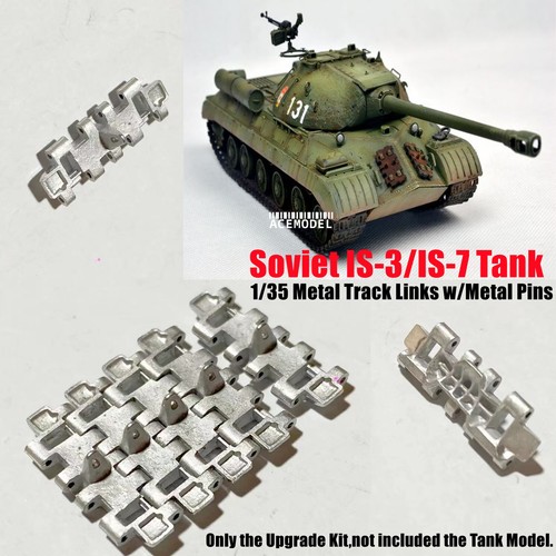 1/35 Russian KV-5/IS-3/JS-7 Heavy Tank Lead-tin Alloy Track Links w ...