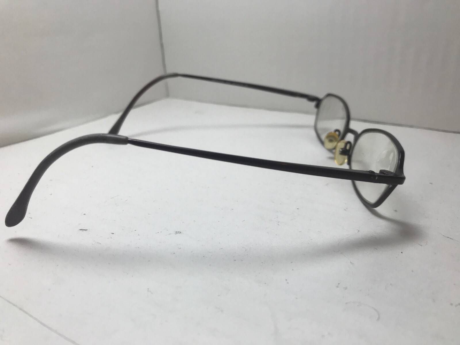 Easy Clip Eyeglasses FRAMES ONLY Napoleon 9046 Titanium Burgundy 48[]18 ...