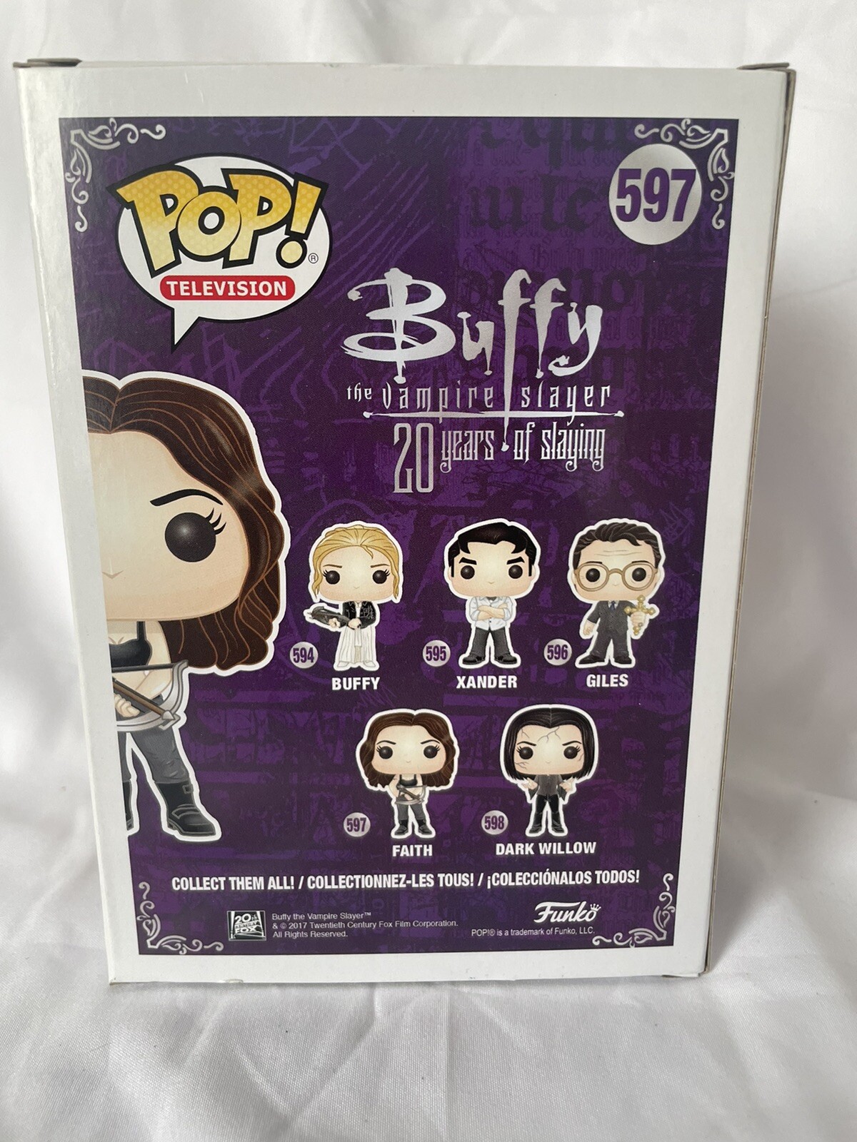Funko Pop! Vinyl: Buffy - Faith Lehane #597 for sale online | eBay
