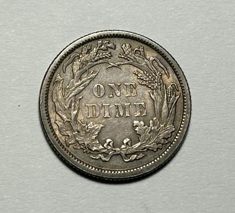 1882 SEATED LIBERTY DIME AU | eBay