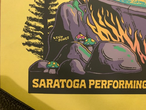 Goose Band Official SPAC Saratoga Springs NY 2023 Poster Numbered 230/ ...