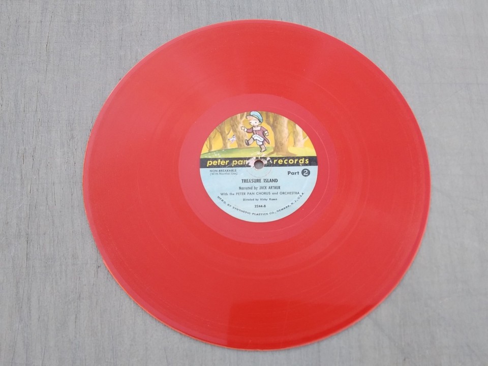 Jack Arthur 78rpm Single 10-inch Peter Pan Records #2244 Treasure ...