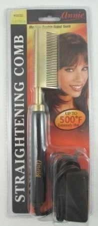 Annie Electrical Straightening Comb Medium Double Sided Teeth #5532 | eBay