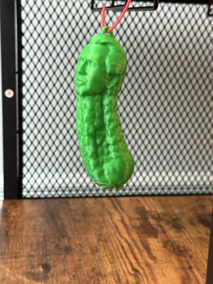 Picolas Cage Christmas Ornament (Pickolas, Picholas, Pickle Nick) Meme ...