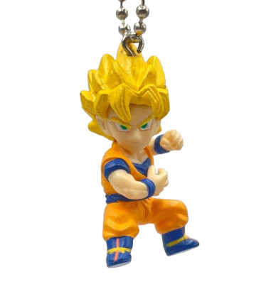 Japan Bandai Dragon Ball Z Goku SSJ Figure Keychain Toy Kids PI | eBay