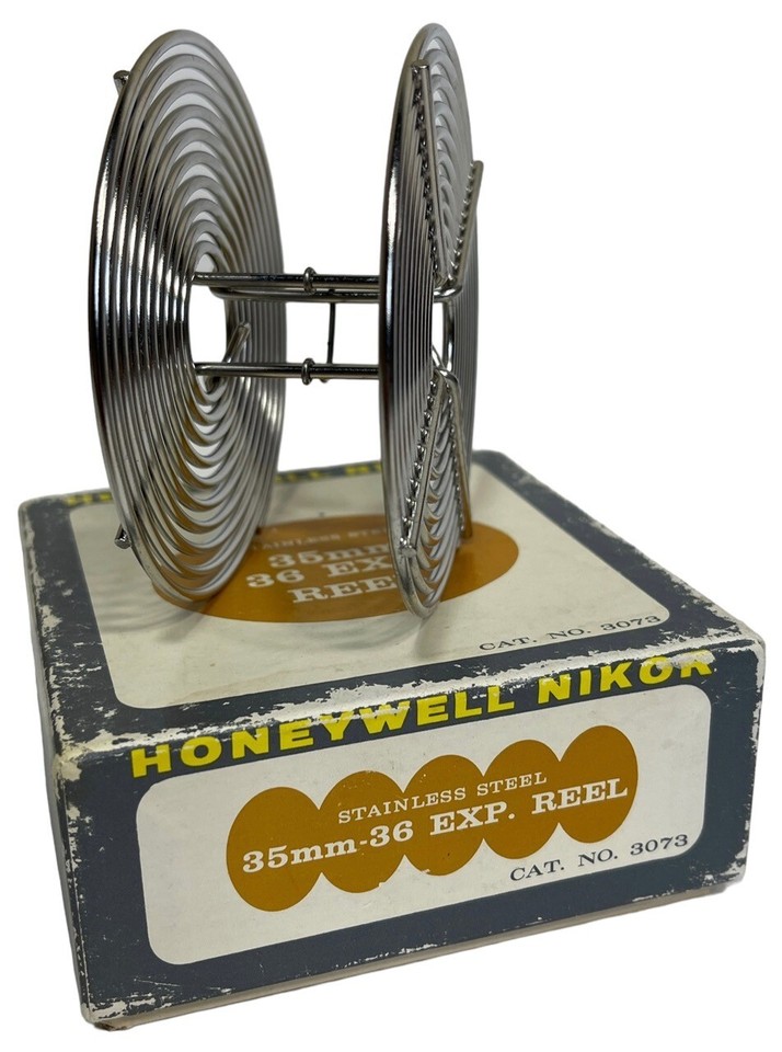 Honeywell Nikor Stainless 35mm Film Photography Darkroom Developing 36 ...